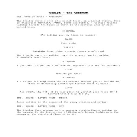 Script | DOCX
