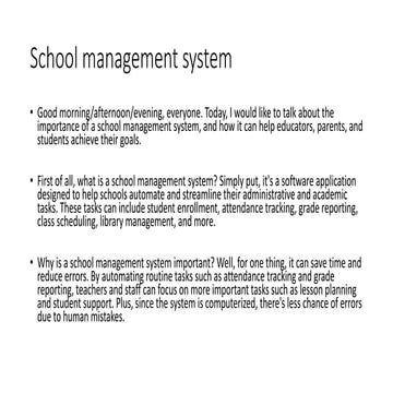 overview of studycentre management system | PDF
