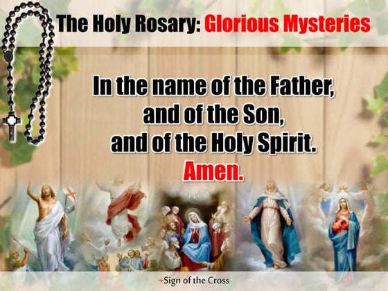 THE HOLY ROSARY | PPT