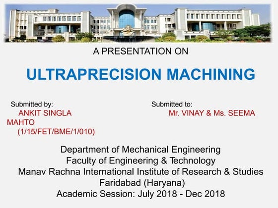 Report on industrial visit and observation on manufacturing and ...