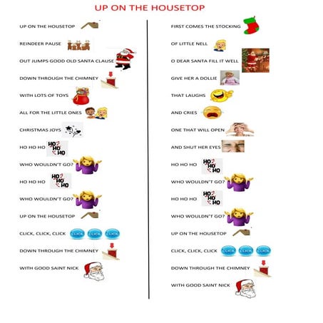 UP ON THE HOUSETOP WITH PICTOGRAMS.pdf