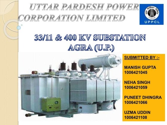 Presentation on substations | PPTX