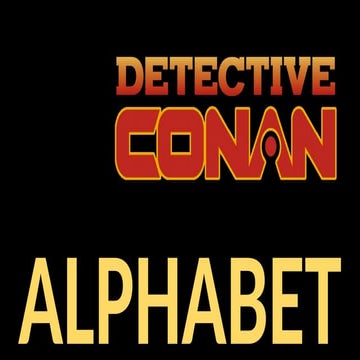 Upper Case Picture Reveal Detective Conan Game | PPTX