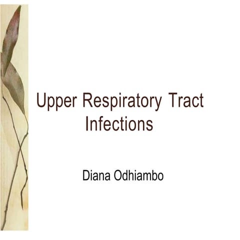 Upper Respiratory common Tract Infection.pptx
