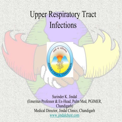 Upper Respiratory Tract Infections | Jindal Chest Clinic | PPTX