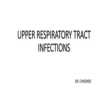 UPPER RESPIRATORY TRACT INFECTIONS peadiatrics.pptx
