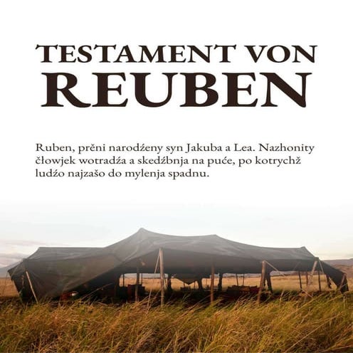 Upper Sorbian - Testament of Reuben.pdf