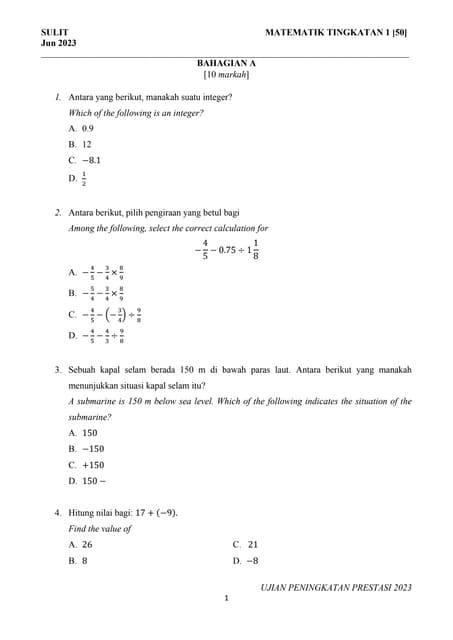 Koleksi soalan objektif tauhid | PDF