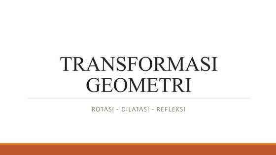 Transformasi Fungsi kelas 12 kurikulum merdeka | PPTX