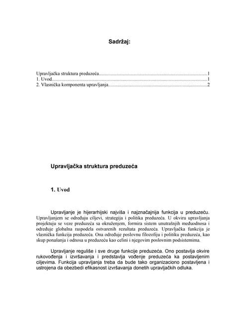 Seminarski diplomskipojam i-vrste-preduzeca | PDF