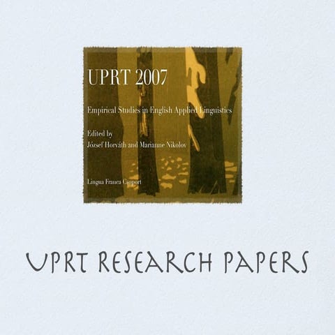 Research papers in UPRT | PDF