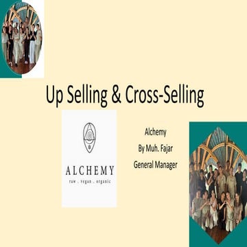 Upselling And Cross Selling Module for FOH | PDF