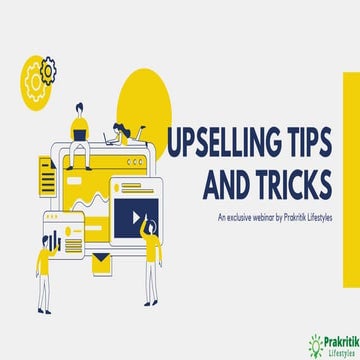 Upselling Tips and Tricks Webinar | PPT