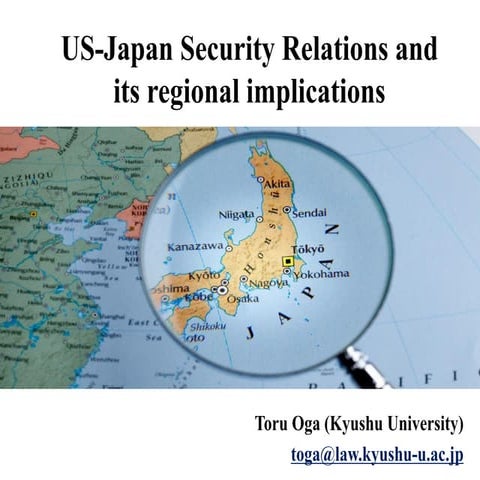 US-Japan Security Relations and its regional implications | PDF