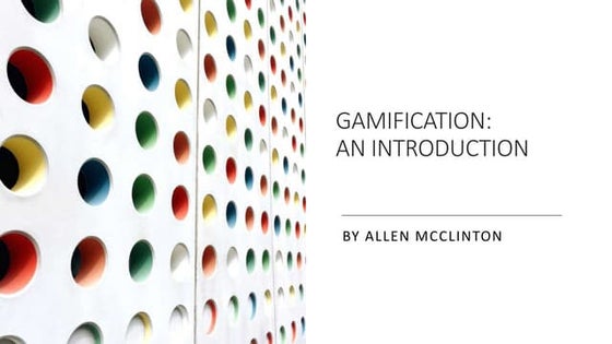 Gamification market | PPT