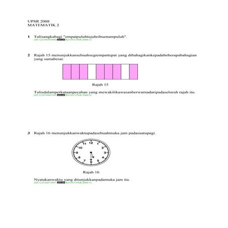 Upsr 2010 maths2 | DOC
