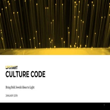 UpStart Culture Code | PPTX