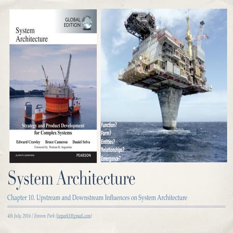 Upstream and downstream influences on system architecture | PPT