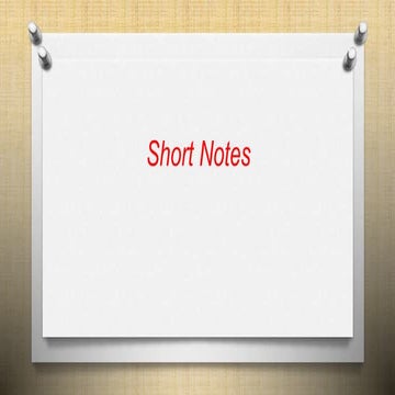 Upstream B1 Writing Short Notes | PPT
