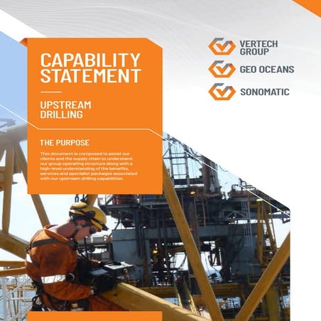 Vertech Group Upstream Drilling Capability Statement | PDF