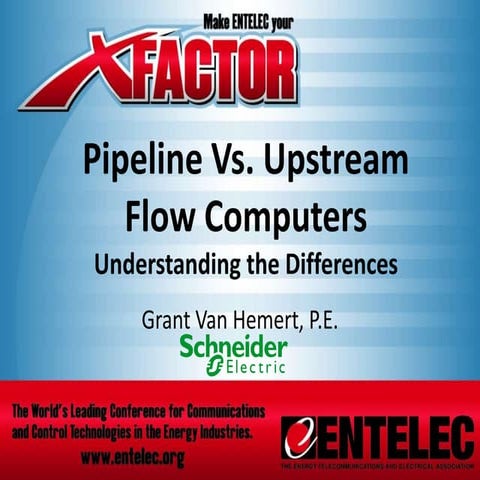 Upstream vs Pipeline Flow Computer | PPTX