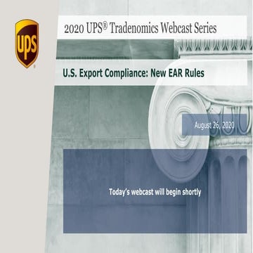 U.S. Export Compliance: New U.S. Government rules that could impact ...