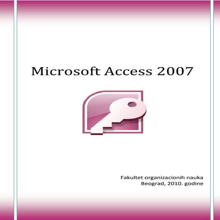 Uputstvo access2007 | PDF