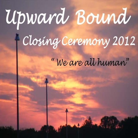 Upward bound slideshow Fairfield University | PPTX