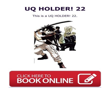 [PDF] Kitaplar UQ HOLDER! 22 | PDF