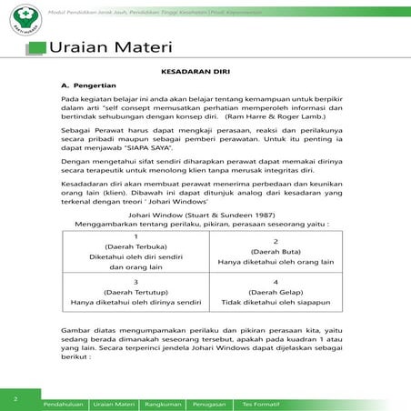 Kesadaran Diri dan Afek Emosi Manusia | PDF