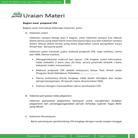 Uraian materi 1 | PDF