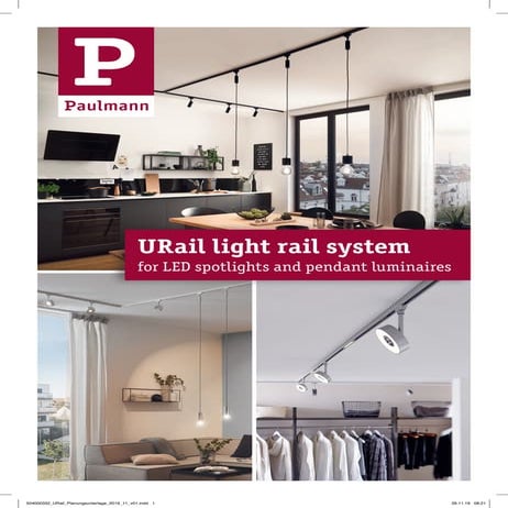 Urail System szynowy marki Paulmann | PDF