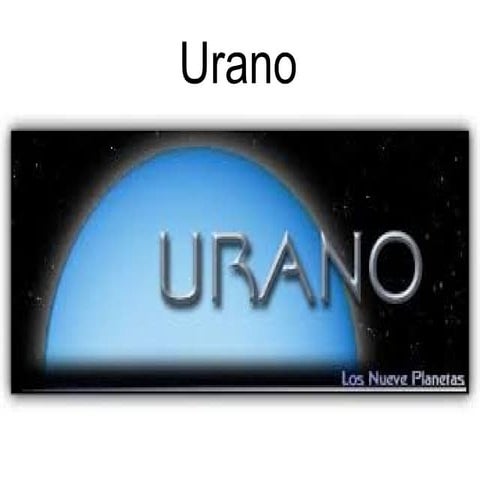 Urano | PPT
