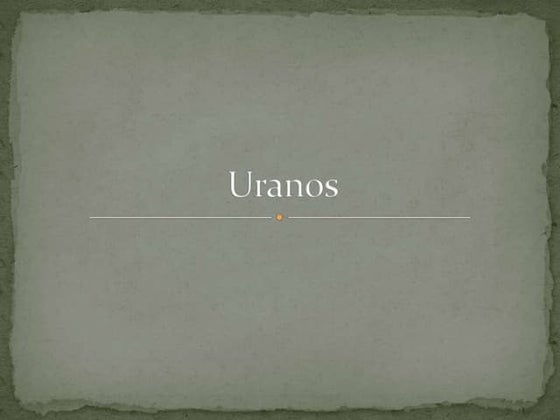Uranos Filip | PPT