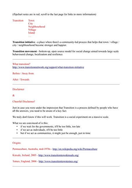 Transition Infographics | PDF