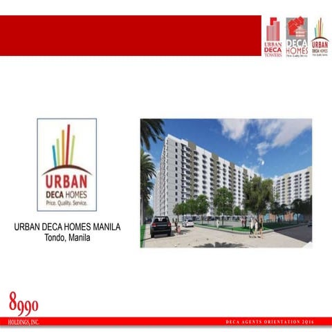 Urban deca homes manila | PPTX