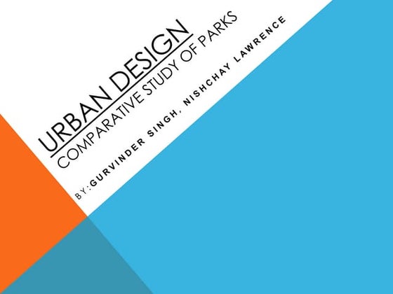 Urban studies case study townships | PPTX