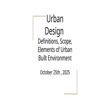 kevin lynch theory five elements - urban design | PPTX