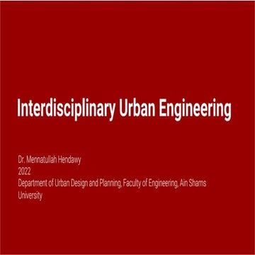 Urban engineering - Interdisciplinary Thinking.pdf