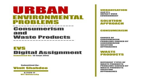 Environmental Benefits & The Challenges Of Urbanization | PPT