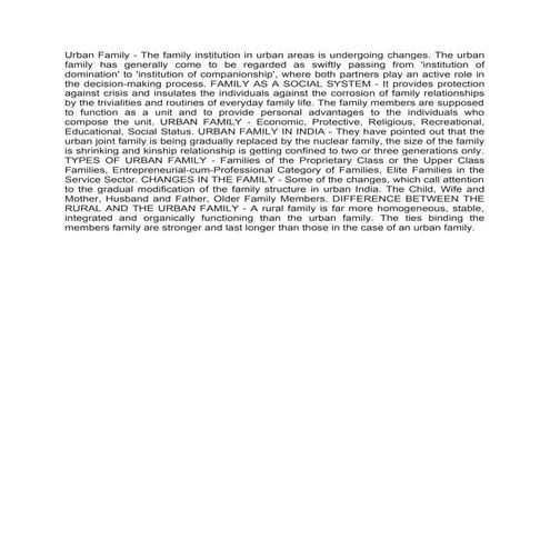 Urban Family.docx cijdskvjewighjiowdcnkascniuhewioj | DOCX