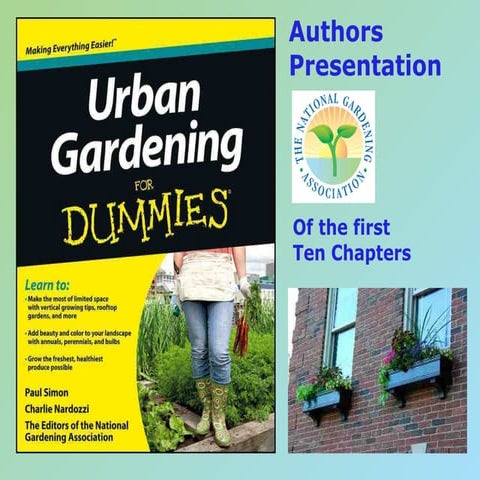 Urban Gardening For Dummies | PDF
