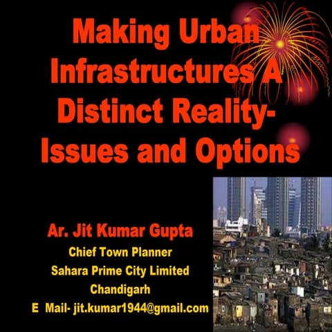 Urban growth and urbanization | PPTX