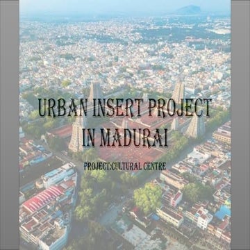 Urban insert project in Madurai ff.pdfdgdgdgbdgdbgd | PDF