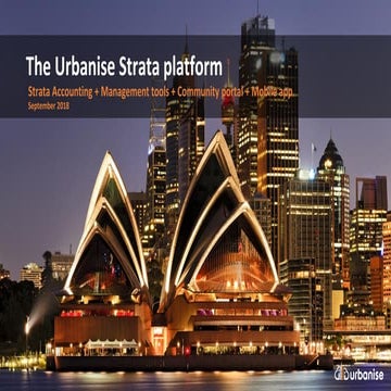 Urbanise Strata Management Platform | PPT