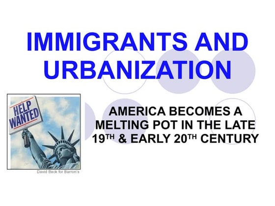 Unit 1 powerpoint #4 (the gilded age immigration) | PDF