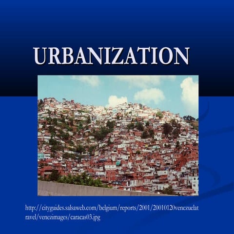 Urbanization | PPT | Infectious Diseases | Diseases and Conditions