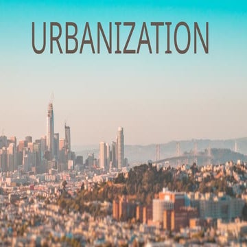 Urbanization and Emerging Issues - Land Law | PPTX