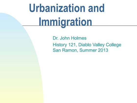 The Changing American Population (1800-1860) | PPT