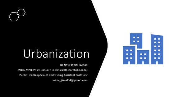 Adverse Effects Of Urbanization | PPT